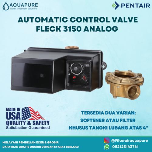 Jual Automatic Control Valve Pentair Fleck 3150 Analog Filter atau ...