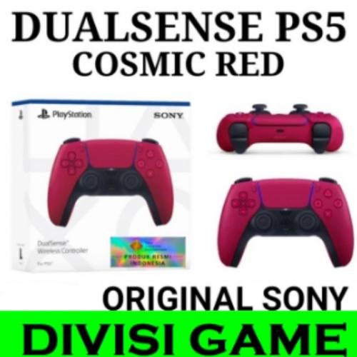 Promo Stik PS5 Dualsense Cosmic Red PS5 Wireless Controller Original ...