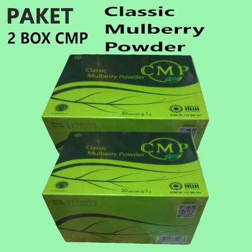 Jual BC-2 BOX CMP MINT Classic Mulberry Powder 30Sachet/BOX - Kota ...