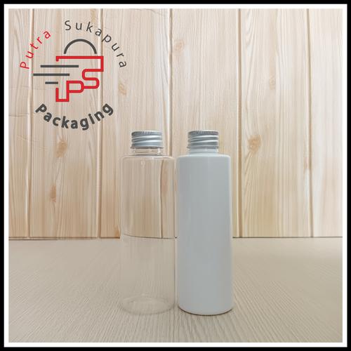 Jual botol ulir 150ml rf/botol 150ml plastik/ulir alumunium silver neck ...
