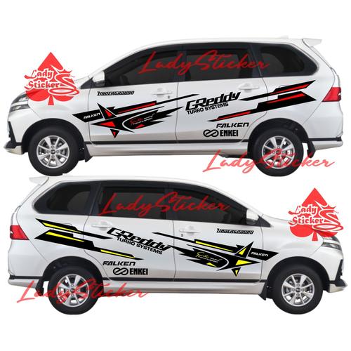 Jual STICKER STIKER MOBIL DAIHATSU XENIA STICKER BODY MOBIL XENIA R ...