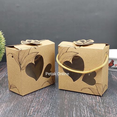Jual BOX COKLAT 4 x 8 CM/ BOX RUSTIK KEMASAN MANGKOK AYAM, DLL. - Tanpa ...