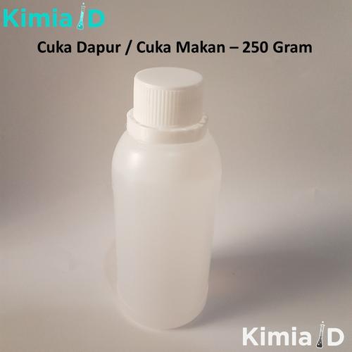 Jual Cuka Dapur 250 Gr Vinegar Cuka Makan Asam Cuka 98% Cuka Food Grade ...