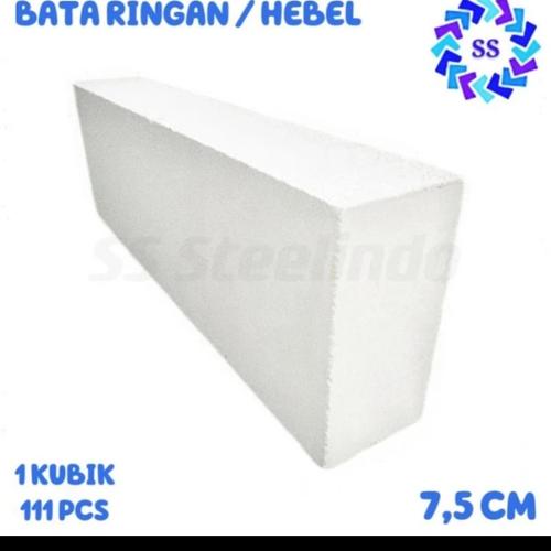 Jual Habel Hebel Bata Batako Ringan 20x60 20 x 60 mm 7.5 10 cm per bh ...