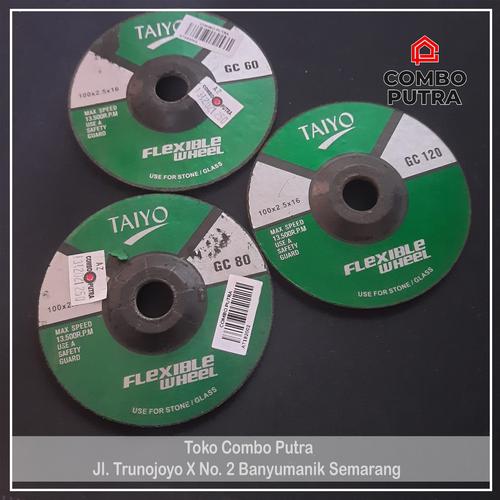 Jual Mata Potong Gerinda Cutting Disc Metal Taiyo GC 60 GC 80 GC 120 - GC 80 - Kota Semarang ...