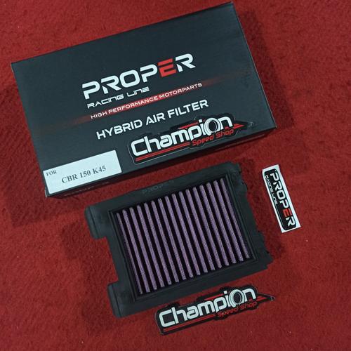 Jual Hybrid Filter Udara Proper Racing Line New CB 150 CB150R LED K15G ...