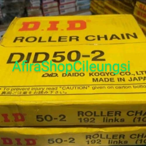 Jual Roller Chain Japan Double DID RS 50 - 2, rantai Original Daido ...