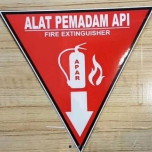 Jual STIKER VINYL APAR ALAT PEMADAM API 20X20CM SIGN RAMBU K3 - Jakarta ...