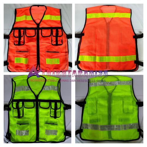 Jual rompi safety/rompi keselamatan/rompi proyek/rompi lapangan ...