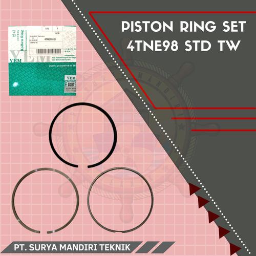 Jual RING PISTON STD 4TNE98 TW - Kota Surabaya - Surya Mandiri Teknik ...