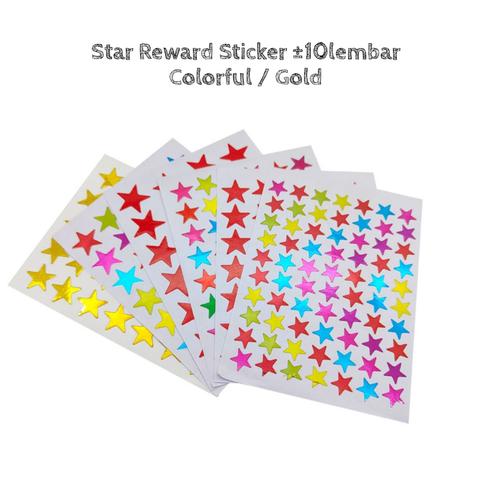 Promo stiker bintang reward isi 10lembar - 7x10 - Jakarta Utara - Toko ...