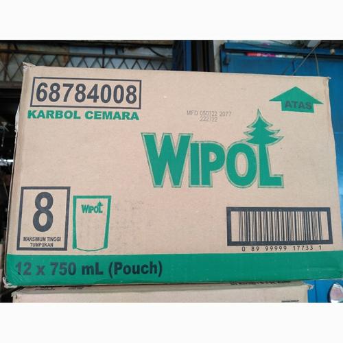 Jual Wipol Karbol Cemara 750 ml x 12 Pouch Per Dus - Kota Tangerang ...
