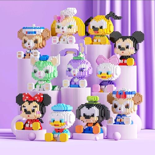 Jual Mainan DIY model building blocks disney 4D susun balok - Goofy ...