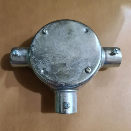 Jual Conduit Tdus T dus Galvanis Besi E25 3/4 inch junction cabang 3 T ...