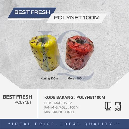 Jual Jaring buah / Rambang polynet roll kecil merk Best Fresh 100M ...