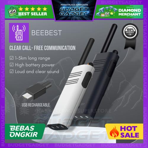 Jual Mini Walkie Talkie Original BEEBEST HT Premium Design - A208 - Hitam - Jakarta Barat ...