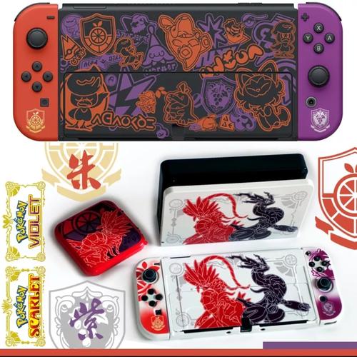 Jual Pokemon Scarlet Violet body case / dock Nintendo Switch v1 v2 oled ...