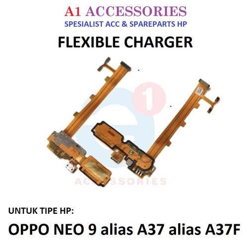 Jual FLEXIBLE OPPO A37 A37F NEO 9 KONEKTOR CAS CHARGER MIC OPPO ...