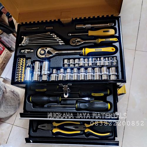 Jual Tool Box 3 Susun Tool Kit Set 69 Pcs KRISBOW Advance Mechanical ...
