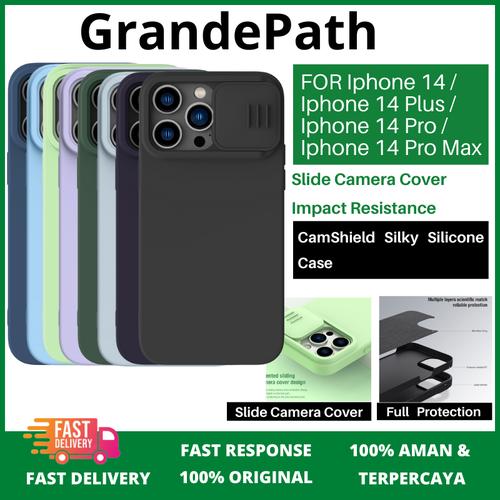 Jual Case Iphone 14/Plus/Pro/Pro Max NILLKIN CamShield Silky Camera ...