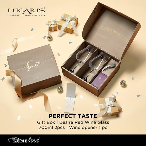 Promo Lucaris Kristal Wine Gift Set / Gelas Wine Set - Perfect Taste ...