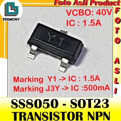 Jual s8050 ss8050 npn transistor sot23 - Jakarta Pusat - PerMony ...