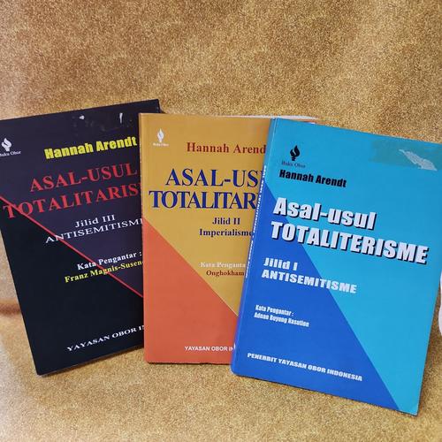 Jual BUKU 3 JILID ASAL-USUL TOTALITERISME BY HANNAH ARENDT - Jakarta ...