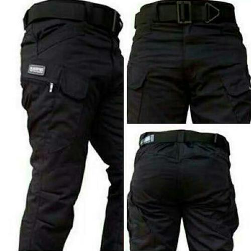 Jual Celana Panjang Pria Gunung Modern Tactical Lapangan Pdl - Hitam ...