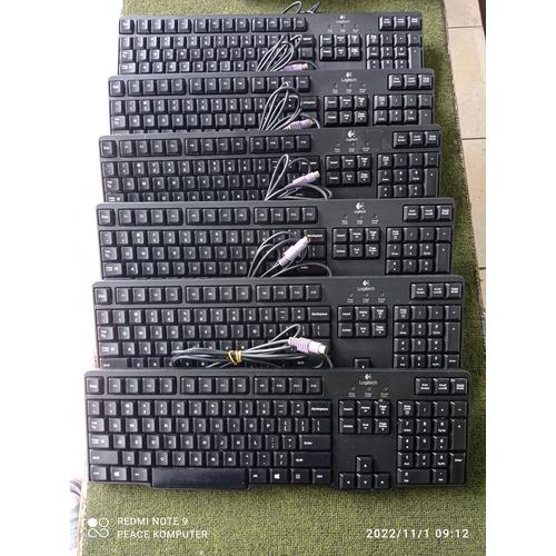 Jual Keyboard Komputer PS2. Colokan Bulet. Bunder - Kota Bekasi - PEACE ...