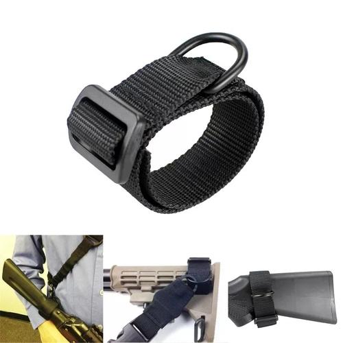 Jual Sling tactical swivel buttstock adaptor p90 strap airsoft stock ...