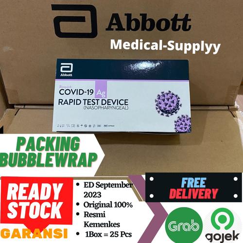 Jual Abbott antigen Naso 1box isi 25 pcs - Nasal - Jakarta Barat ...