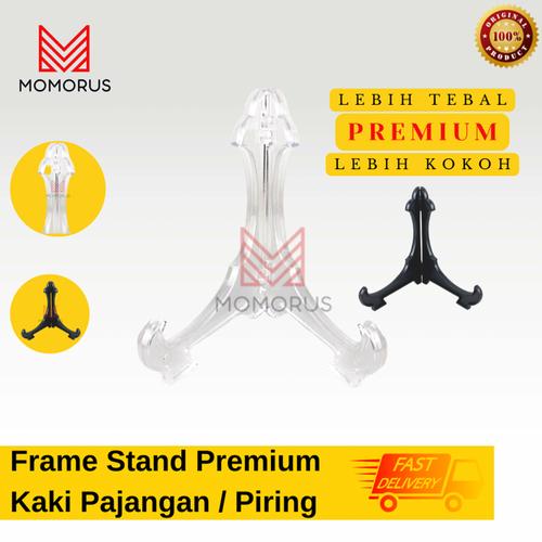 Jual Kaki Frame Segitiga Plastik Photo Kaki Pajangan Sandaran Piring ...