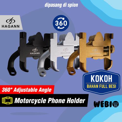 Promo HAGANN SHO-1001 Holder HP Motor Spion Stand Dudukan Handphone ...