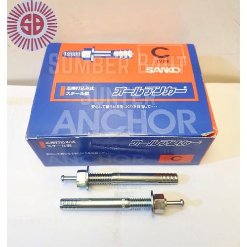Jual M10x120 High Anchor / Dynabolt / Angkur Ketok Merk Sanko Galvanis - Jakarta Utara - Sumber ...