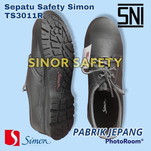 Jual Sepatu Safety SIMON TS3011R Steel Toe Cap Safety Shoes Kualitas ...