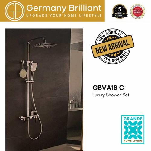 Jual Germany Brilliant Luxury Shower Set Mixer GBVA18C GBVA18-C ...