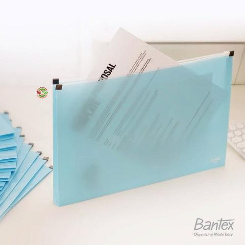 Jual BANTEX Zipper Document Map Plastik Folder F4 / Folio #3222 72G ...