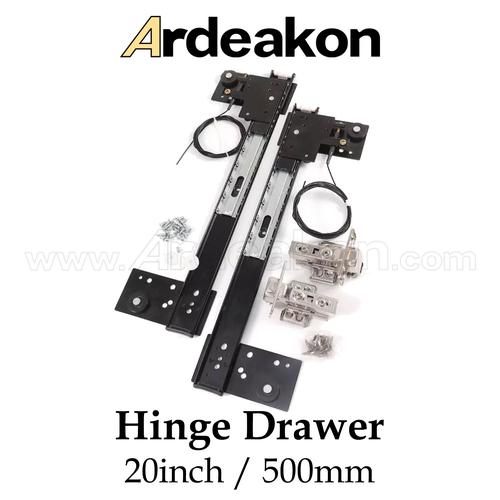 Jual Engsel Rel Pintu Lemari Soft Close 20Inch 50cm Stainless Steel ...