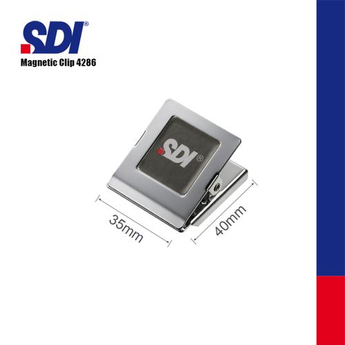 Jual SDI 4286 Klip Magnet Kuat Stainless Steel / Magnetic Clip (35mm x ...
