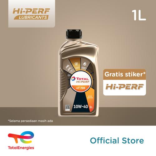 Promo TotalEnergies - Hi-Perf 4T 700 10W-40 Oli Motor 1L - Kota Surabaya - TotalEnergies | Tokopedia