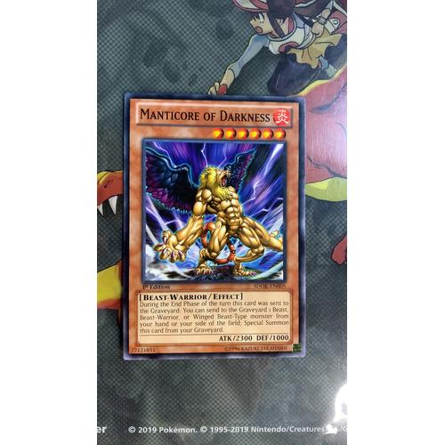 Jual Manticore of darkness 1 KARTU yugioh spell card tcg set english ...