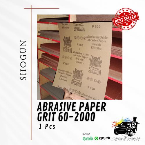 Jual Amplas Shogun All Grit/ Amplas Lembaran/ 60/80/120/240/360/400/600 ...