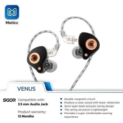 Jual SGOR VENUS with Mic In Ear Monitor Earphone alt Salnotes Zero Lea ...