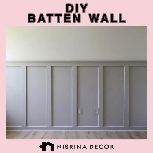 Jual BATTEN WALL - WALL PANEL - LIST DINDING - DEKORASI - WALL MOULDING ...