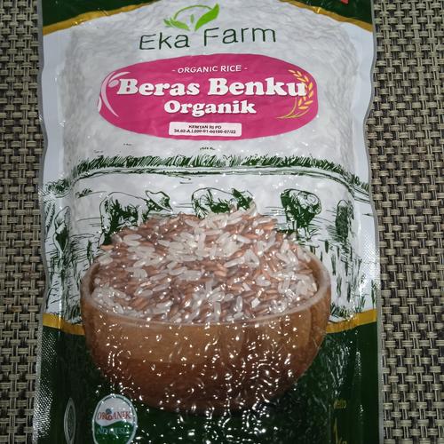 Jual Beras Organik Benku ( Diet ) EKA FARM Kemasan Vakum 1 Kg - Kab ...