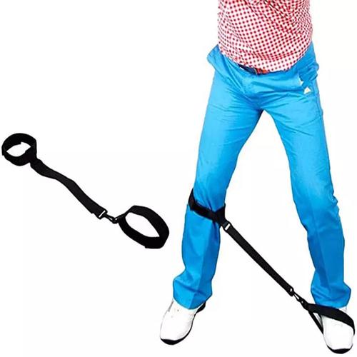 Jual Golf Swing Training Leg Strap Golf Practice Aids Leg Brace ...