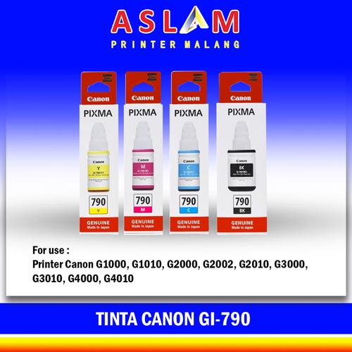 Jual Tinta Canon GI-790 CMYK Printer Canon G1010 G2010 G3000 G3010 ...