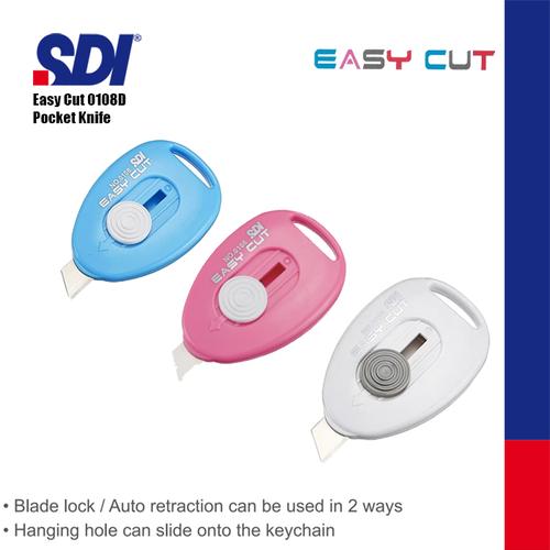 Jual SDI 0108D Cutter Mini Tajam Lucu / Cutter Kecil Easy Cut - Jakarta ...
