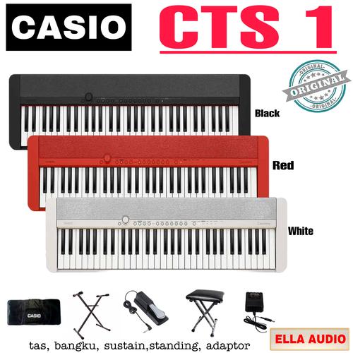 Jual Casio CTS1 Keyboard casiotone cts-1 Original - Putih - Jakarta ...