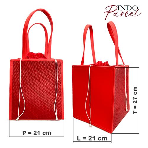 Jual INDOPARCEL - Tas Keranjang Anyaman Goodie Bag Tas Hampers Parsel ...